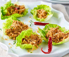 Tacos de lechuga con pollo - Cookidoo® – la plataforma de recetas ...