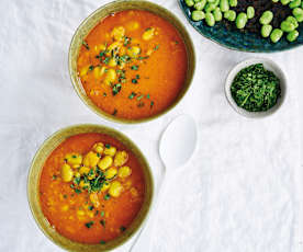 Sopa primavera com pesto de hortelã - Cookidoo® – a plataforma oficial ...