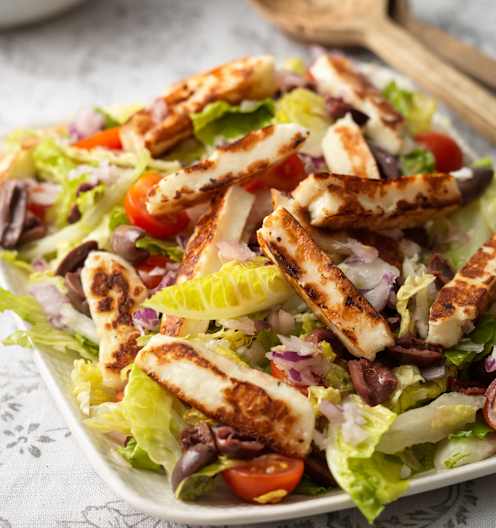 Salată cu Halloumi - Cookidoo® – platforma oficială de rețete Thermomix®