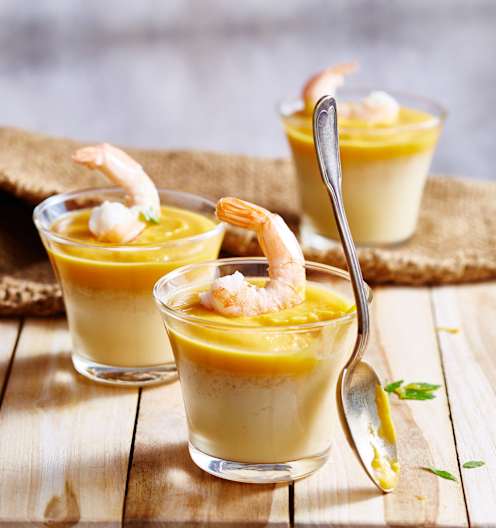 Royale de crevettes grises, mousse de potiron - Cookidoo® – la ...