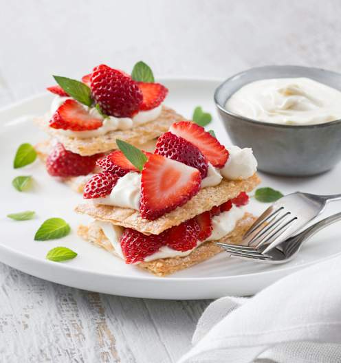 Berry and cream filo stacks - Cookidoo® – the official Thermomix ...