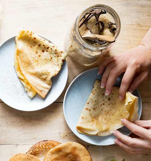 Pâte à crêpe vanillée - Cookidoo® – the official Thermomix® recipe platform