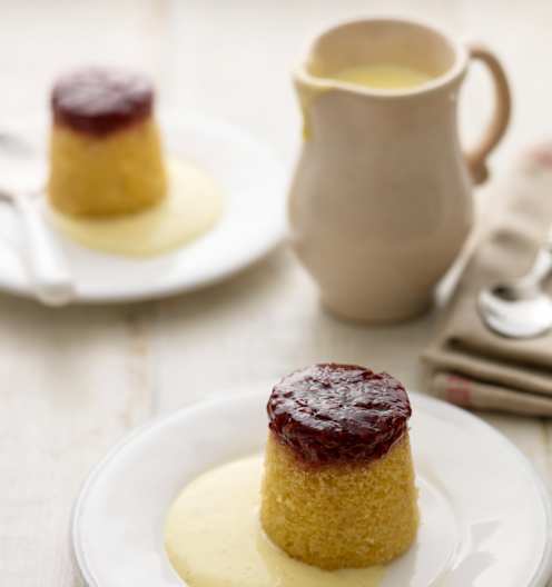 Steamed Raspberry Jam Puddings - Cookidoo® – the official Thermomix ...