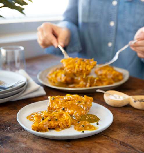 Curried pickled fish - Cookidoo® – the official Thermomix® recipe platform