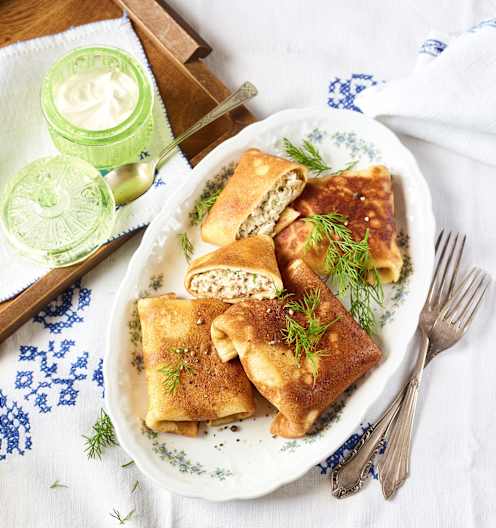 Gefüllte Blinis - Cookidoo® – the official Thermomix® recipe platform