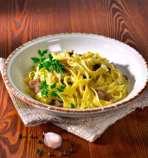 Tagliatelle mit Pilzen - Cookidoo® – das offizielle Thermomix®-Rezept ...