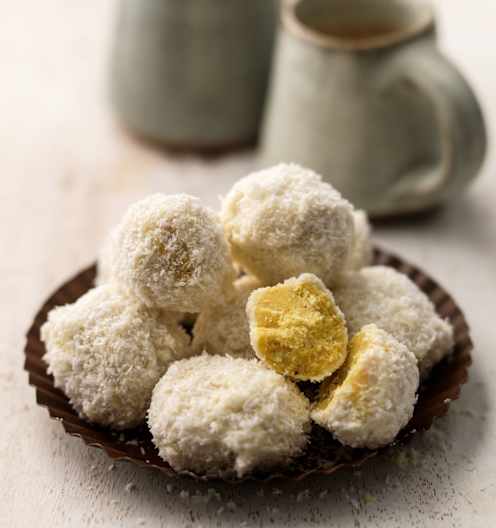 Kokosbollar med gurkmeja - Cookidoo® – das offizielle Thermomix®-Rezept ...