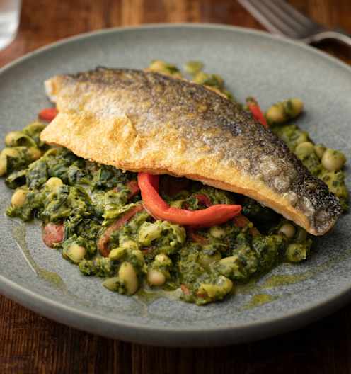 Havabbor med svartkål, cannellinibønner og paprika - Cookidoo® – the ...