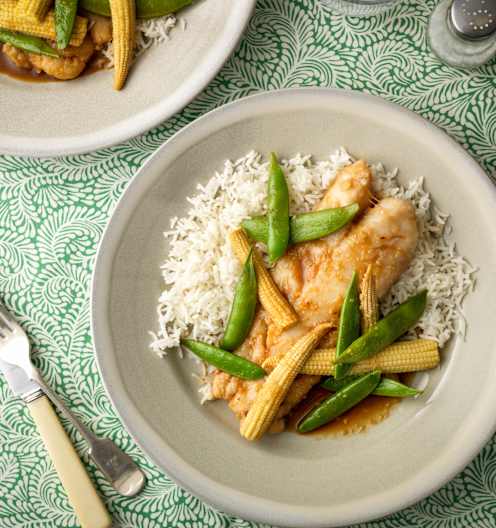 Honey and Soy Cod with Rice and Vegetables - Cookidoo® – the official ...