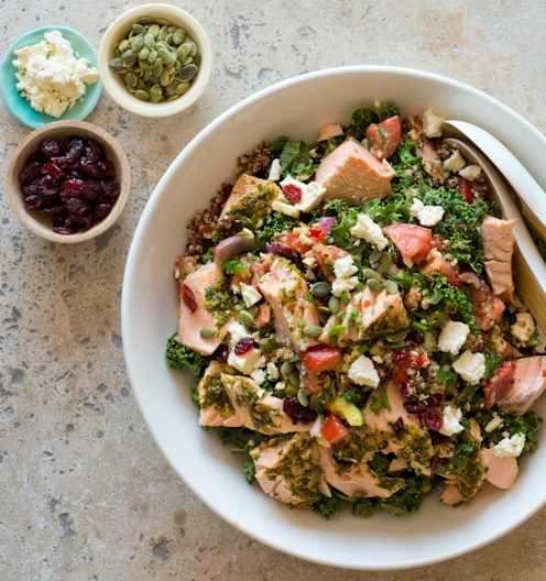 Superfood salmon salad - Cookidoo® – platform resep resmi Thermomix®