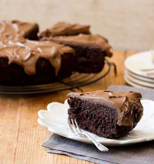 Chocolate Bean Cake with Coconut Butter Cream Frosting - Cookidoo ...