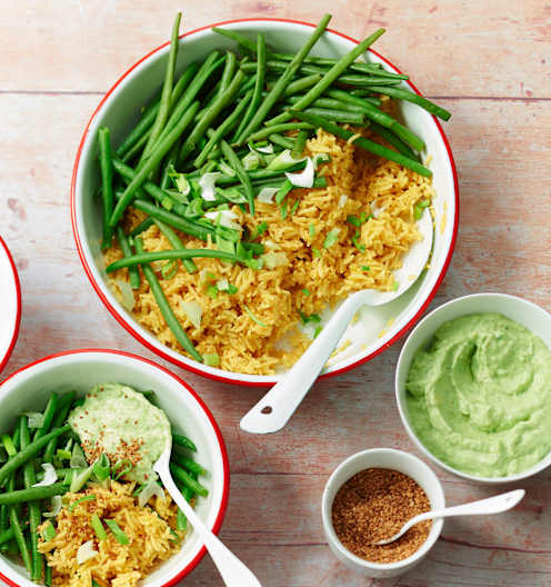 Haricots et riz au curry, sauce à l’avocat - Cookidoo® – la plateforme ...