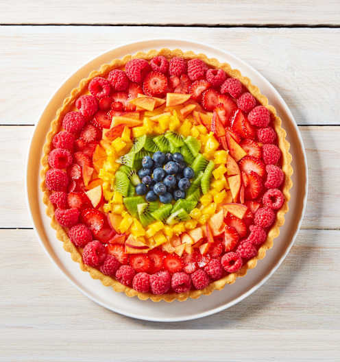 Rainbow Fruit Tart - Cookidoo® – the official Thermomix® recipe platform
