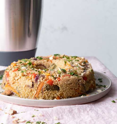 Bulgur con verduras y salsa de champiñones - Cookidoo® – la plataforma ...