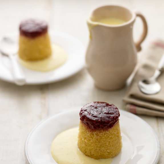 Steamed Raspberry Jam Puddings - Cookidoo® – the official Thermomix ...
