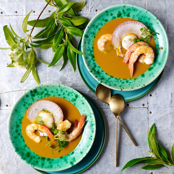 Prawn bisque with lemon myrtle (TM6, Andrew Fielke) - Cookidoo ...