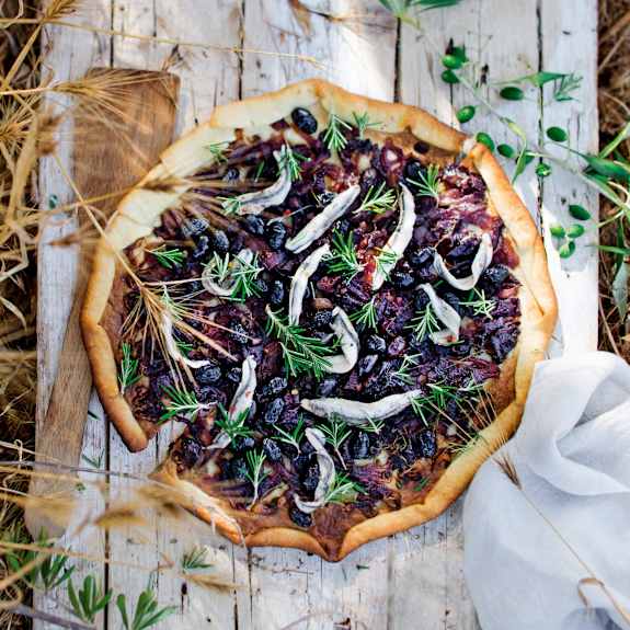 Pissaladière aux oignons rouges - Cookidoo® – la plateforme de recettes ...