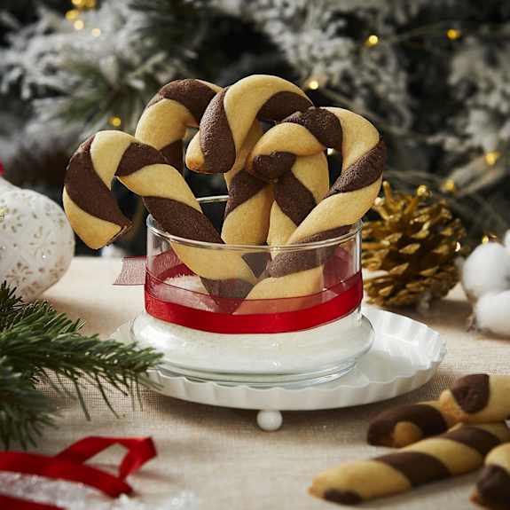 Candy cane di frolla all'arancia e cacao - Cookidoo® – la plataforma de ...