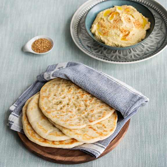 Pan naan con hummus (Hestan Cue™) - Cookidoo® – la plataforma de ...