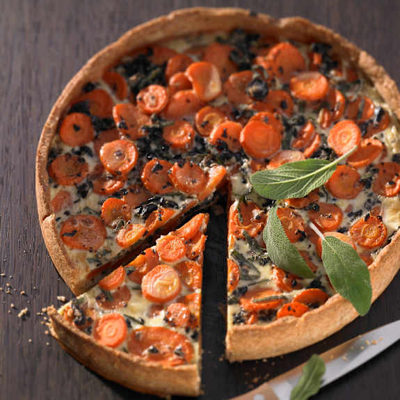 Möhrenquiche mit Salbei - Cookidoo® – the official Thermomix® recipe ...