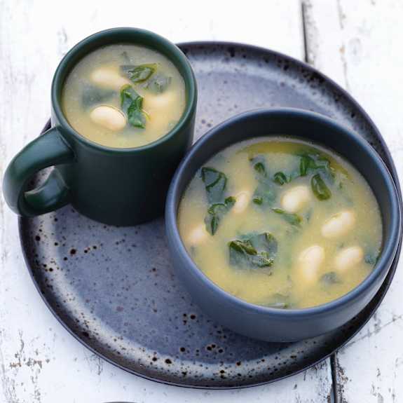 Spring Greens Soup with Beans - Cookidoo® – the official Thermomix ...