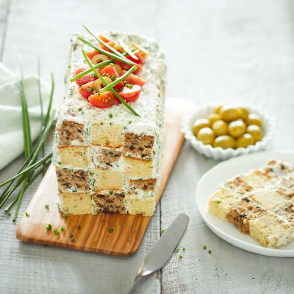 Cake damier aux olives et jambon blanc - Cookidoo® – the official ...