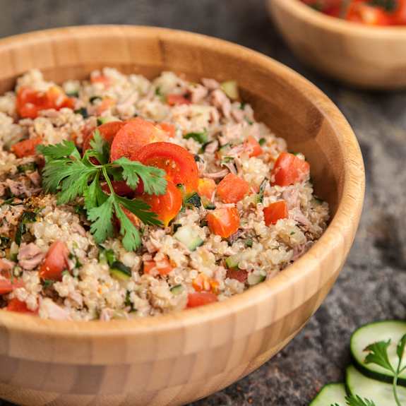 Tabouleh with quinoa and tuna - Cookidoo® – a plataforma oficial de ...