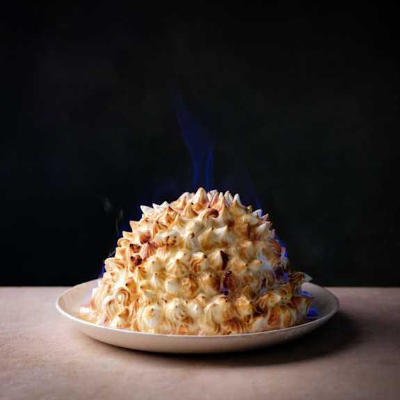 Baked Alaska with Orange Ice Cream and Chocolate Sponge - Cookidoo ...