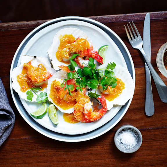 Scallops and prawns with XO butter - Cookidoo® – the official Thermomix ...