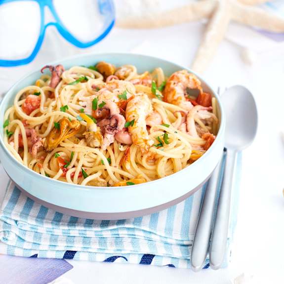 Les spaghetti aux fruits de mer... un poème ! - Cookidoo® – la ...