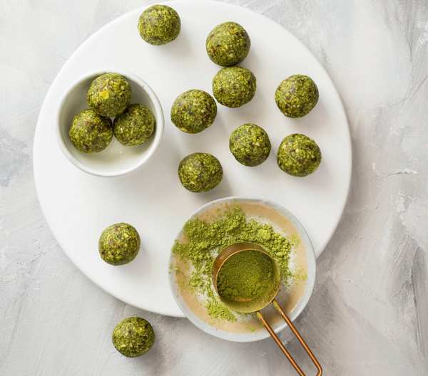 Nutty matcha balls - Cookidoo® – the official Thermomix® recipe platform