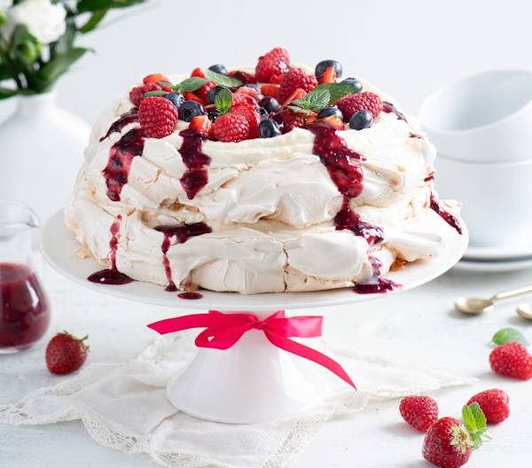 Tort bezowy z owocami - Cookidoo® – oficjalna platforma z przepisami na ...