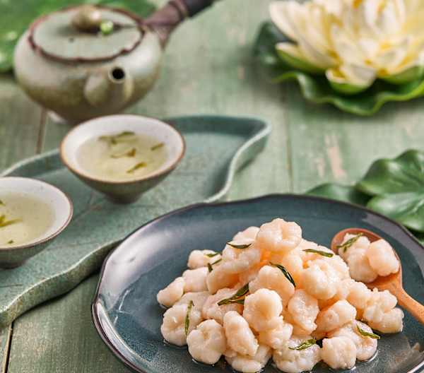 Stir Fried Prawns with Dragon Well Tea (Longjing Tea Prawns) - Cookidoo ...