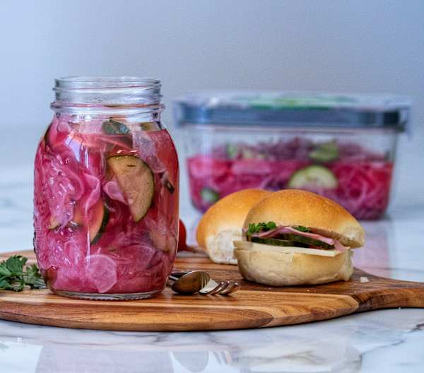 Quick sliced pickle - demo (Thermomix® Cutter, TM6) - Cookidoo® – the ...