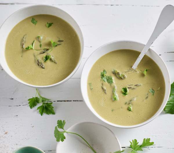 Velouté vert asperge-épinard - Cookidoo® – the official Thermomix ...