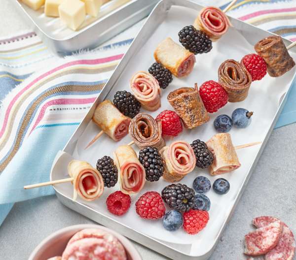 Süße Crêpes-Spieße - Cookidoo® – das offizielle Thermomix®-Rezept-Portal