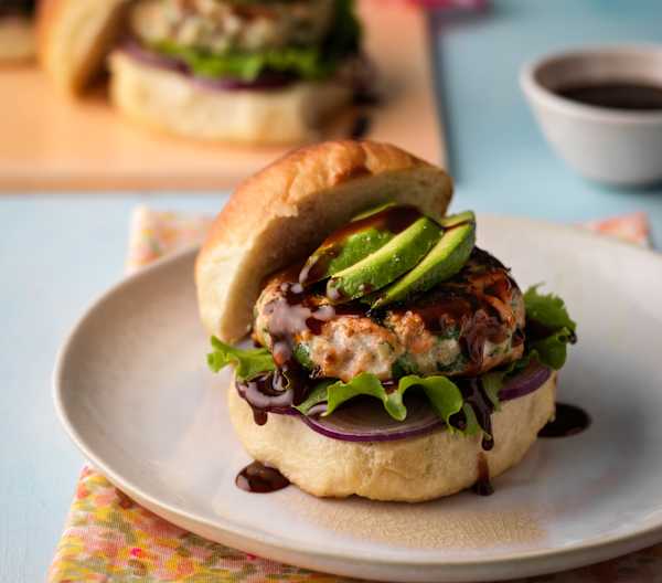 Teriyaki Salmon Burgers - Cookidoo® – the official Thermomix® recipe ...