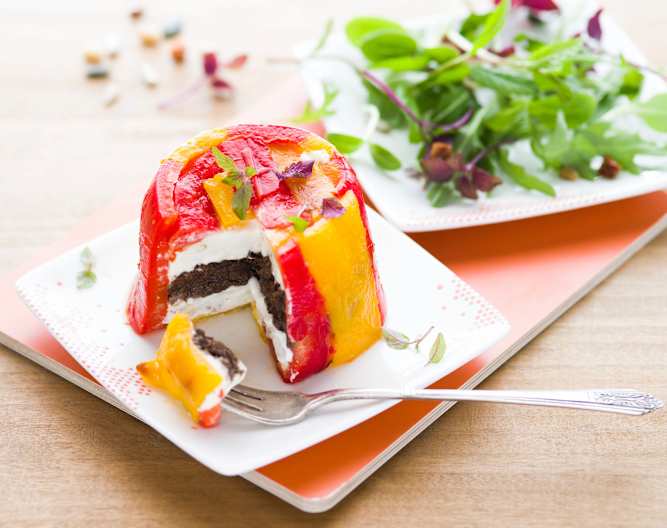 Dariole chèvre, poivrons et tapenade - Cookidoo® – la plateforme de ...