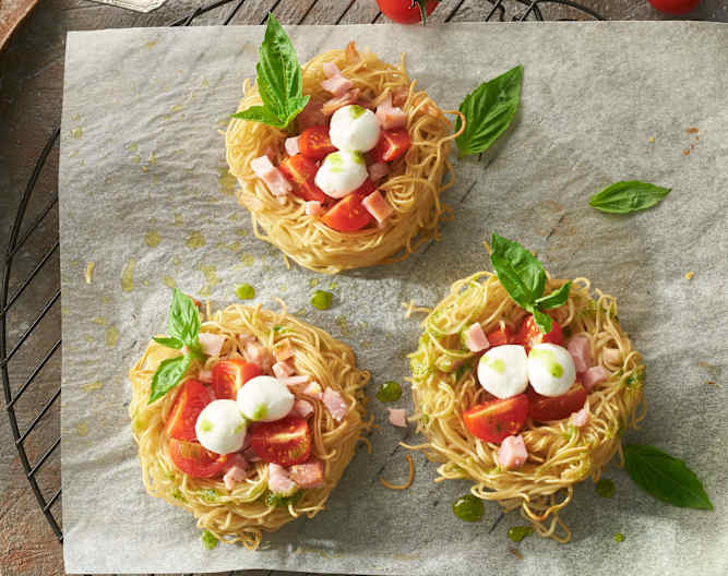 Nidos de fideos crujientes - Cookidoo® – the official Thermomix® recipe ...