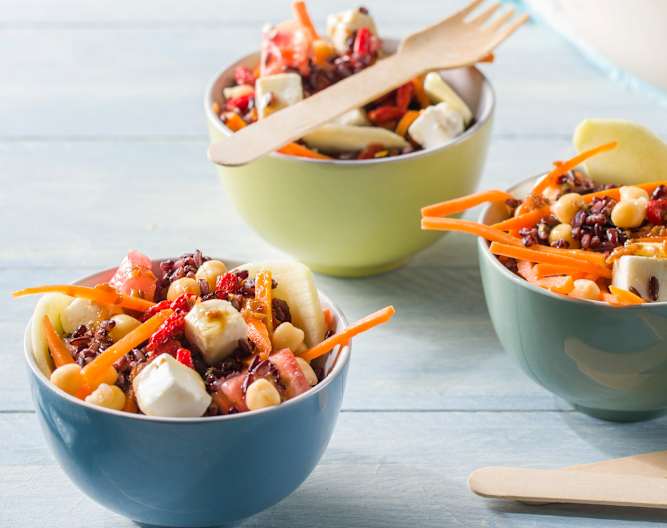 Mini poke bowls vegetarianos - Cookidoo® – the official Thermomix ...