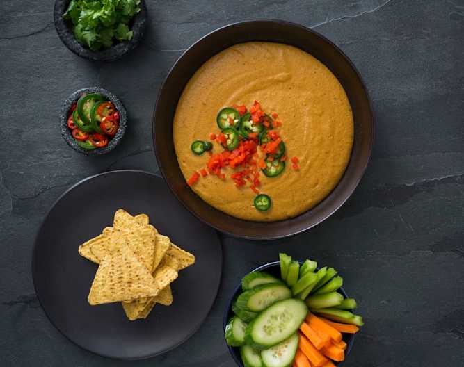 Kimchi queso dip - Cookidoo® – the official Thermomix® recipe platform