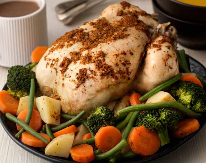 Layered Chicken Dinner - Cookidoo® – the official Thermomix® recipe ...