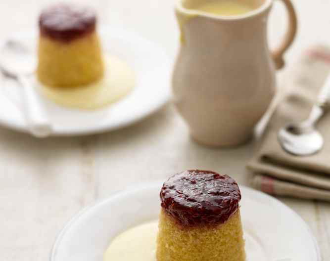 Steamed Raspberry Jam Puddings - Cookidoo® – the official Thermomix ...