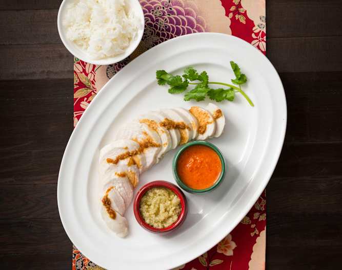 Ginger and chilli dipping sauces (for Hainanese chicken) - Cookidoo ...