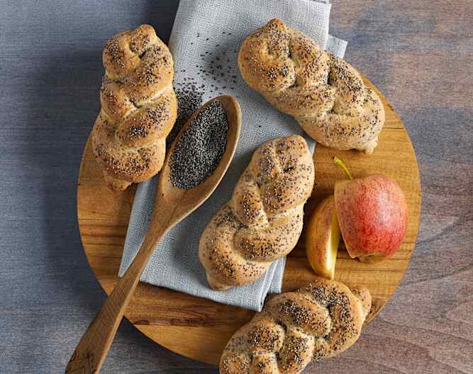 Mohnflesserl aus Dinkel - Cookidoo® – the official Thermomix® recipe ...