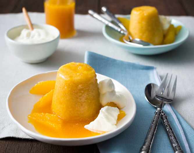 Steamed orange puddings - Cookidoo® – the official Thermomix® recipe platform