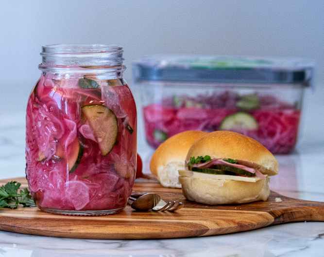 Quick sliced pickle (Thermomix® Cutter, TM6) - Cookidoo® – the official ...