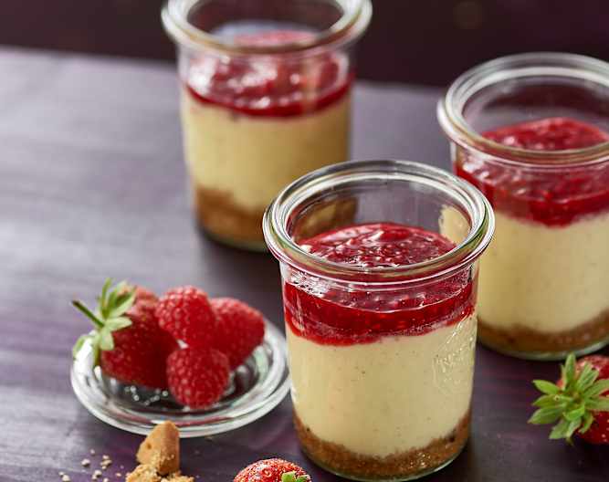 Cheesecakes in jars - Cookidoo® – the official Thermomix® recipe platform