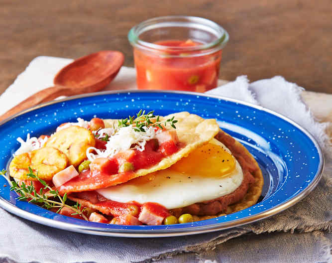 Huevos motuleños - Cookidoo® – the official Thermomix® recipe platform