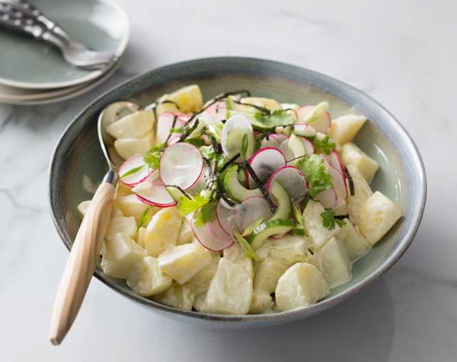 Warm wasabi potato salad - Cookidoo® – the official Thermomix® recipe ...